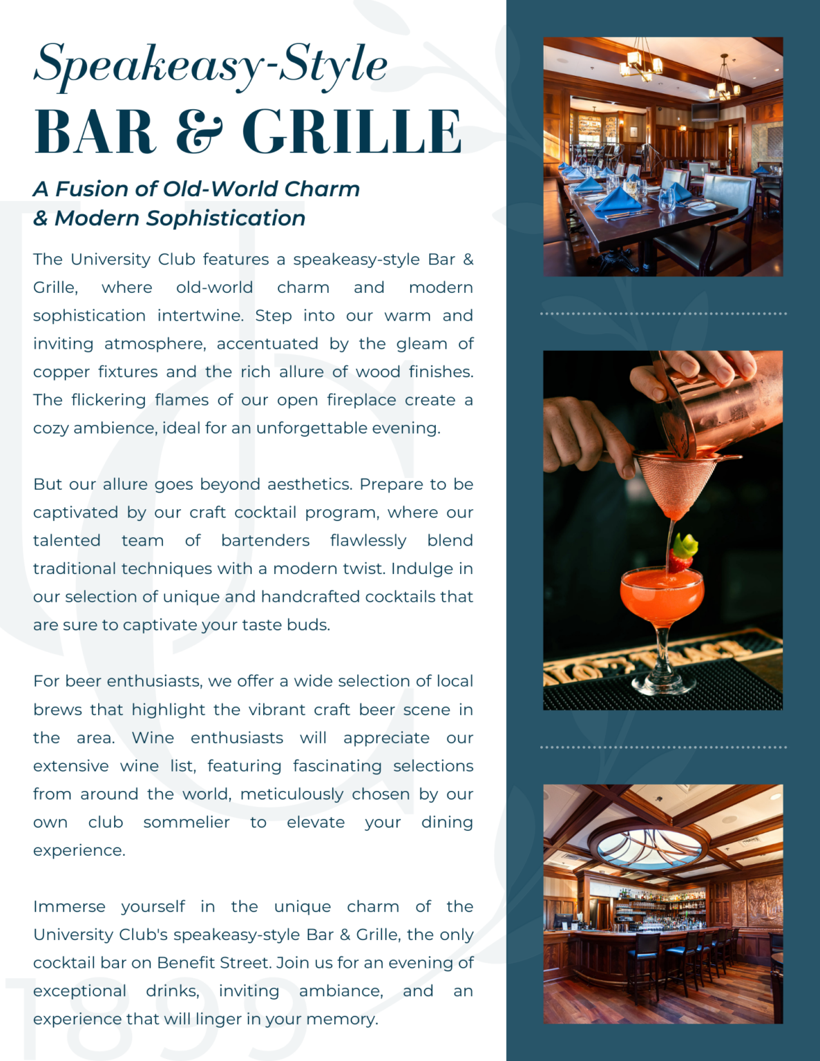 Membership Information – The University Club